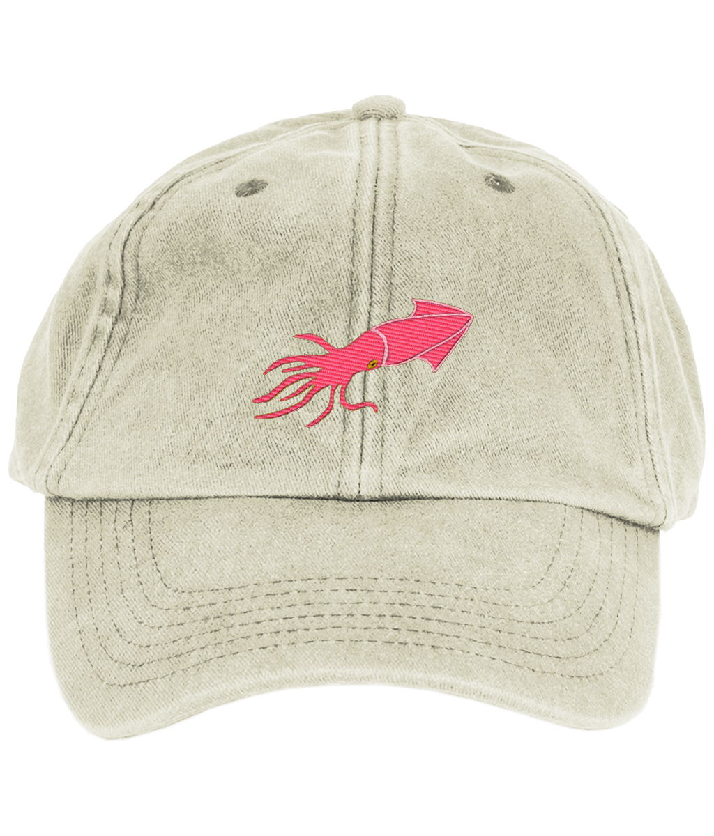 Giant Squid Cap, Squid Embroidery, Giant Squid Cap, Squid Caps ...