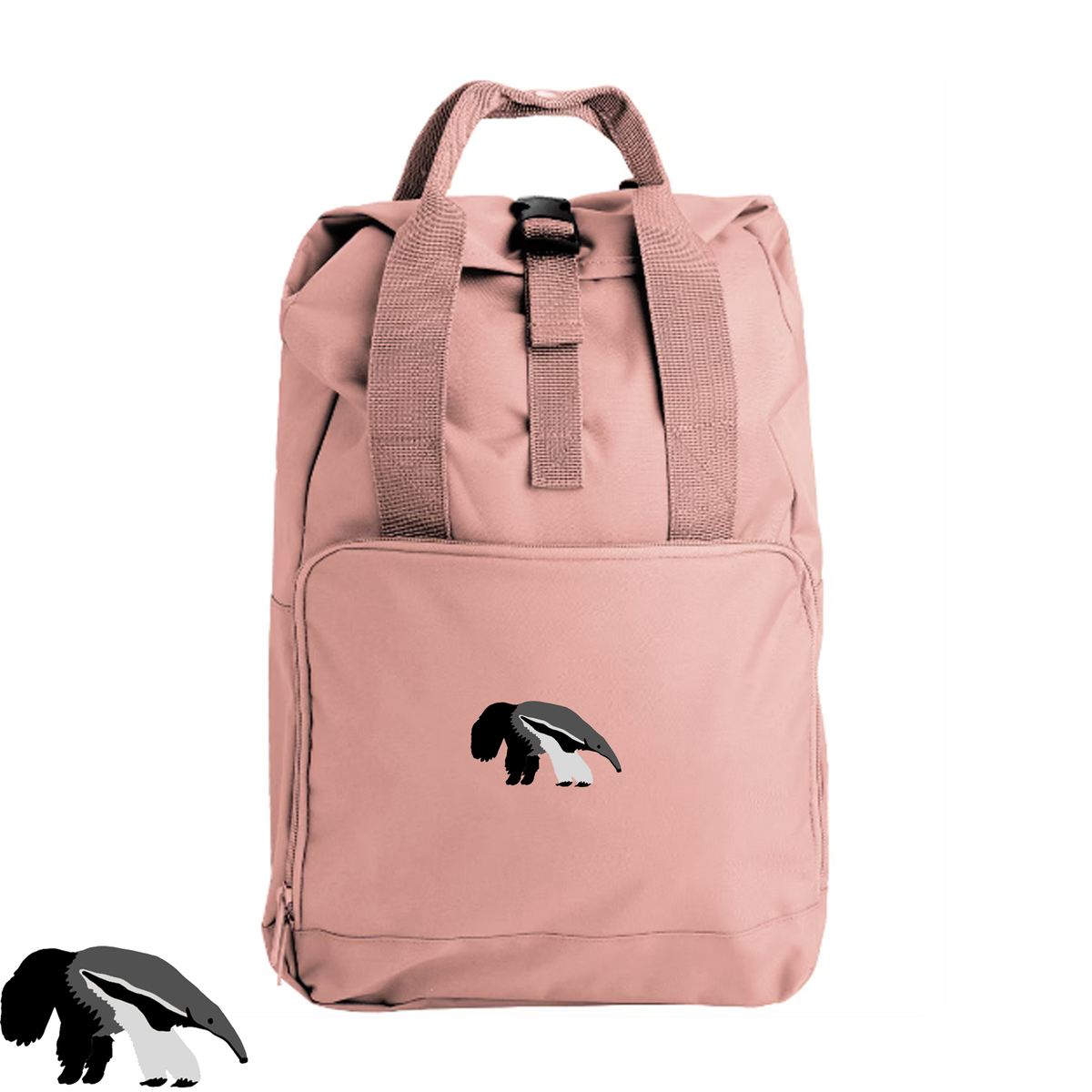 Anteater Backpack, Giant Anteater Backpack, Anteaters bag, Embroidered ...