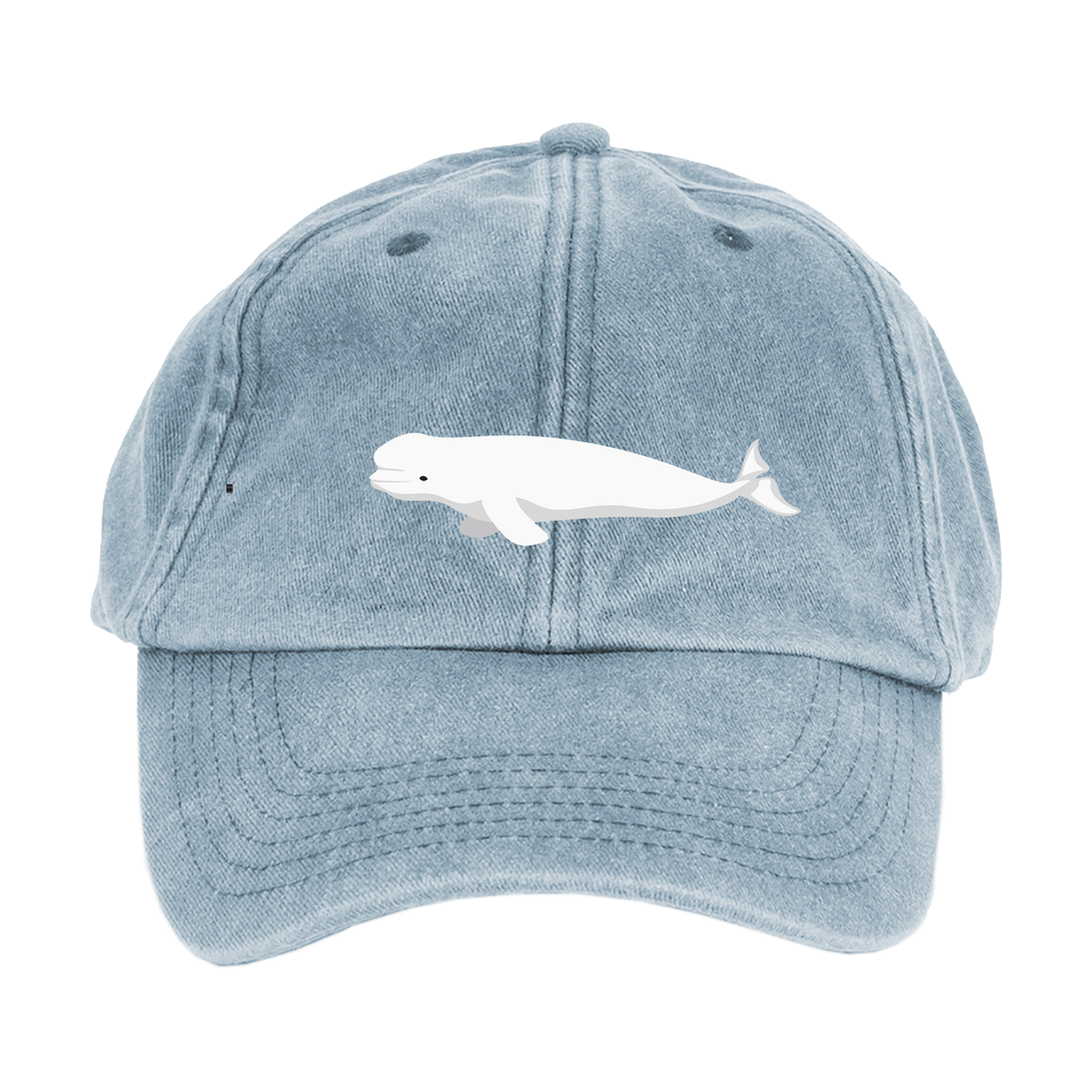 Beluga Whale Cap, Beluga Cap, Embroidered Beluga Cap – Wonderful World