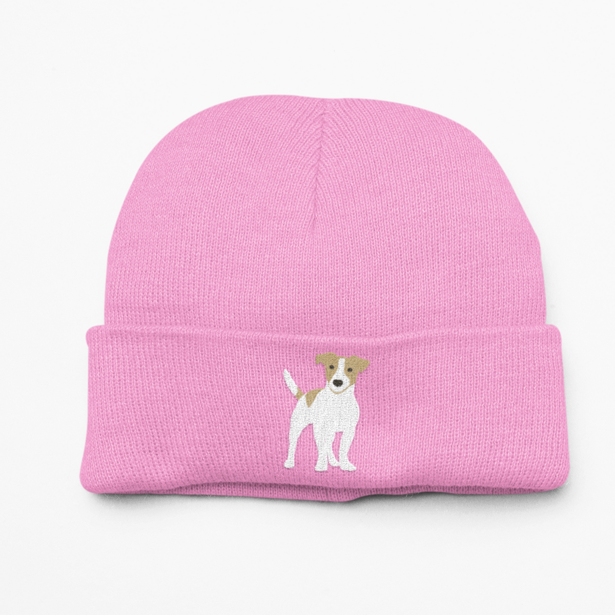 Jack Russell Embroidered Beanie Hat – Wonderful World